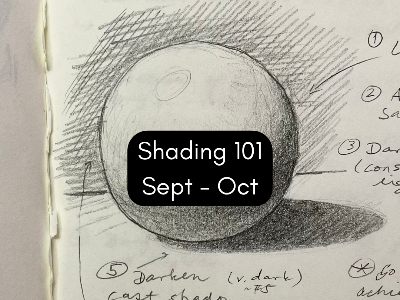 Shading 101 (Sept/Oct Session) | Art Classes & Events | Kingston School ...